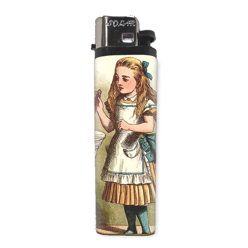 Alice in Wonderland Basic Lighter – Shady Front