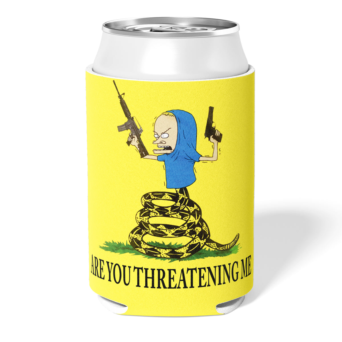 Beavis "Are You Threatening Me" Can Cooler – Shady Front