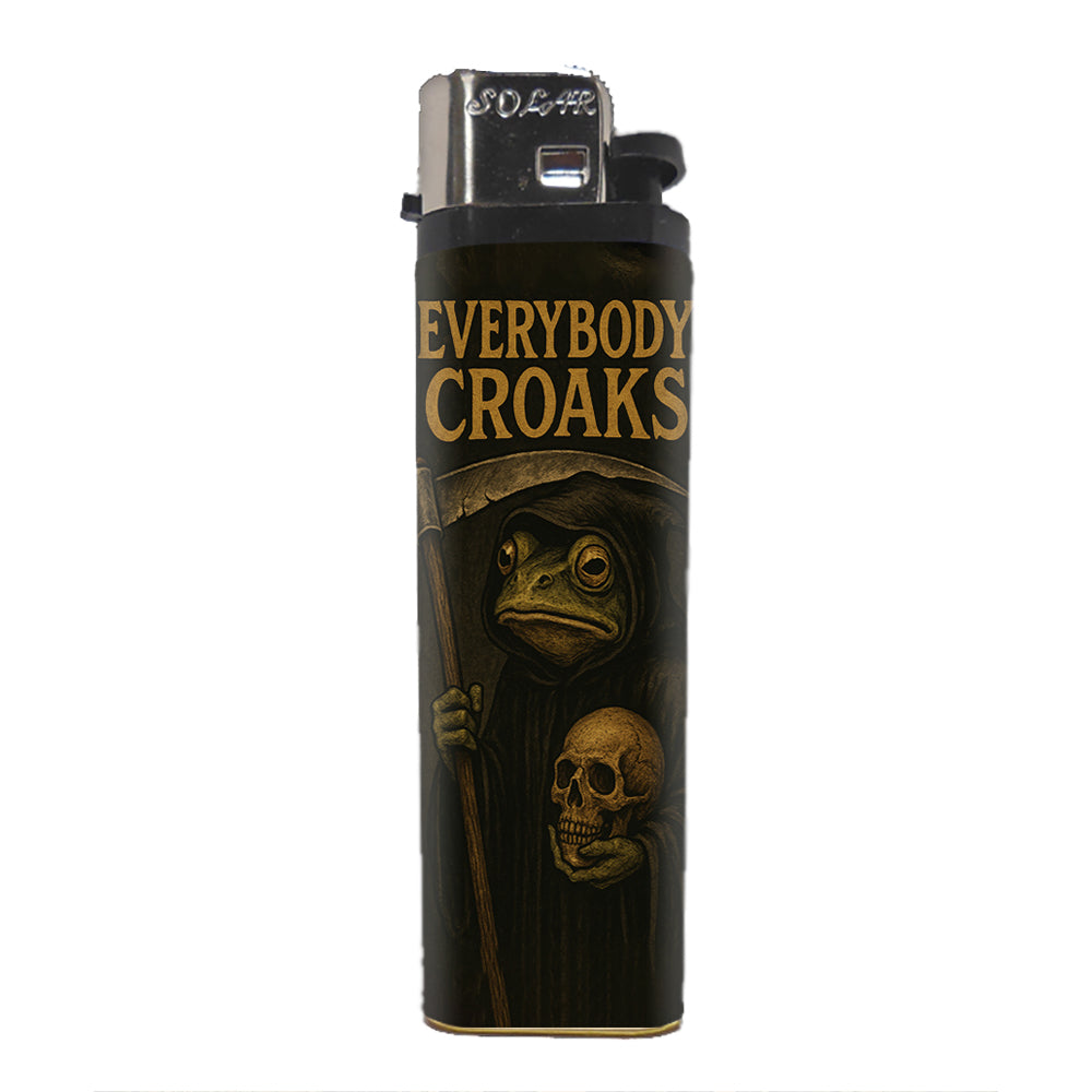 Everybody Croaks Basic Lighter – Shady Front
