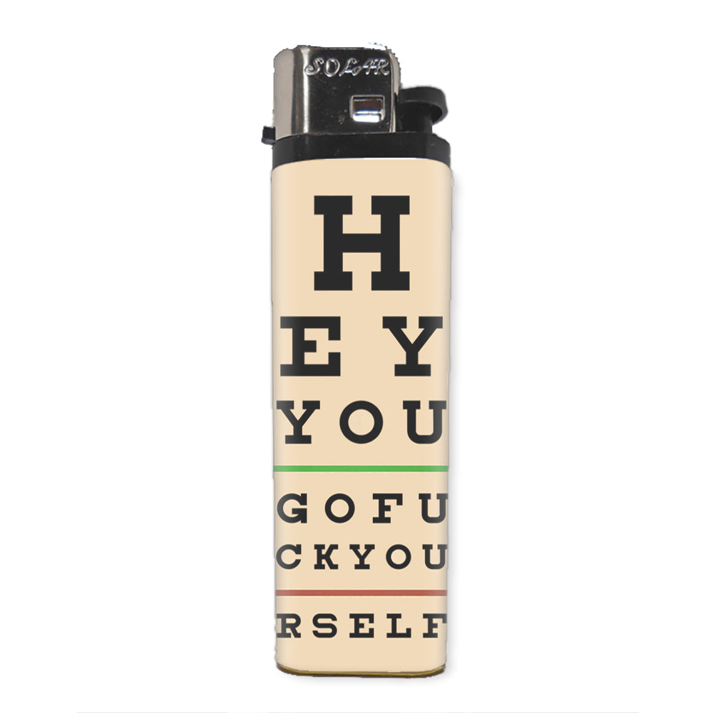Eye Exam Chart Basic Lighter – Shady Front
