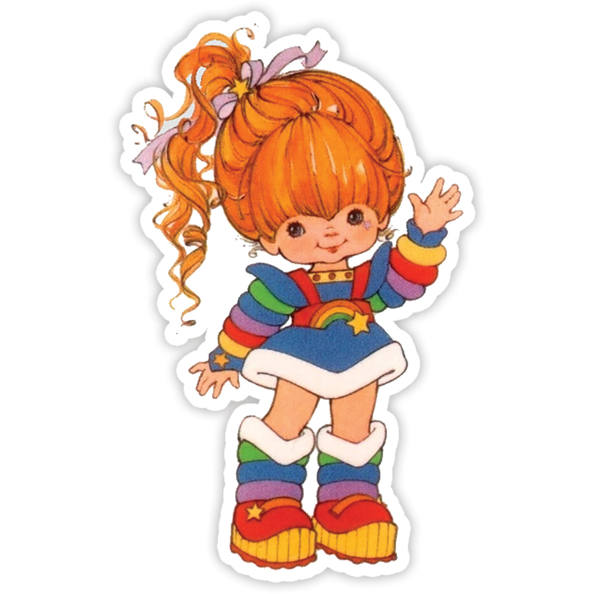 Rainbow Brite Inspired Sticker – Shady Front