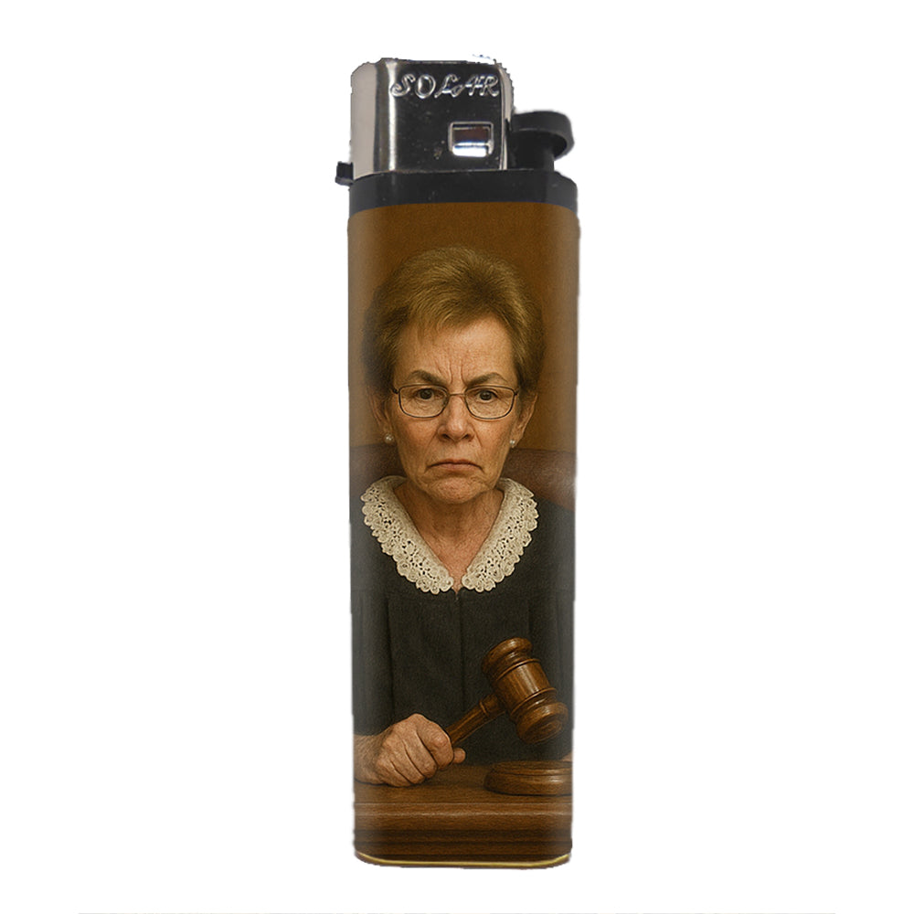 The Honorable Judge Now Presiding Basic Lighter – Shady Front