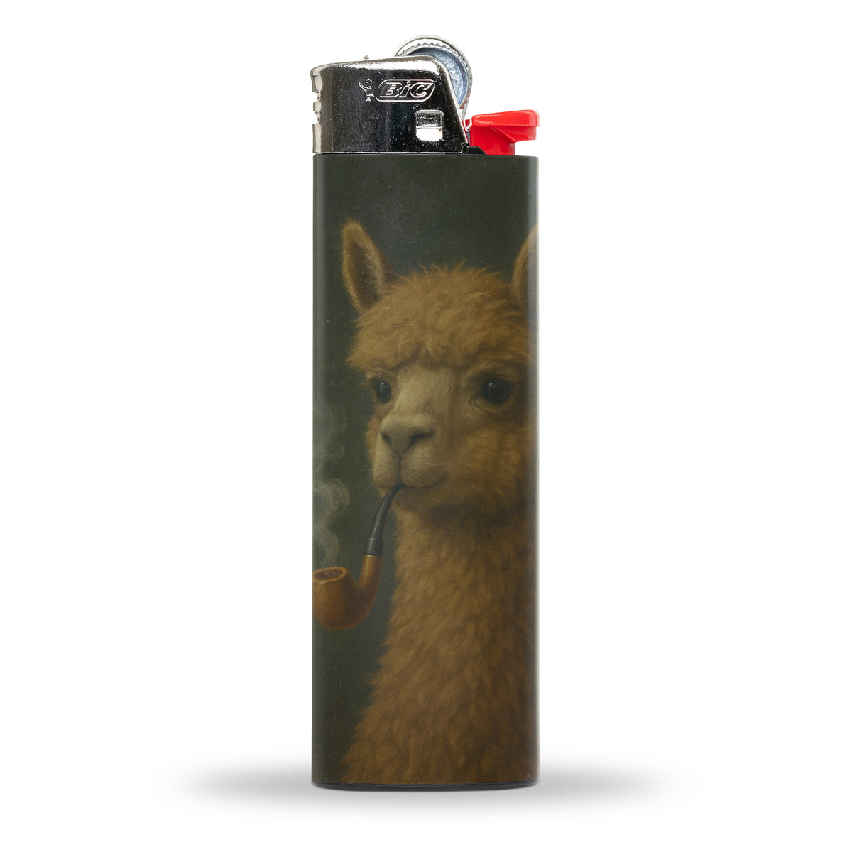 Alpaca with His Pipe Lighter – Shady Front