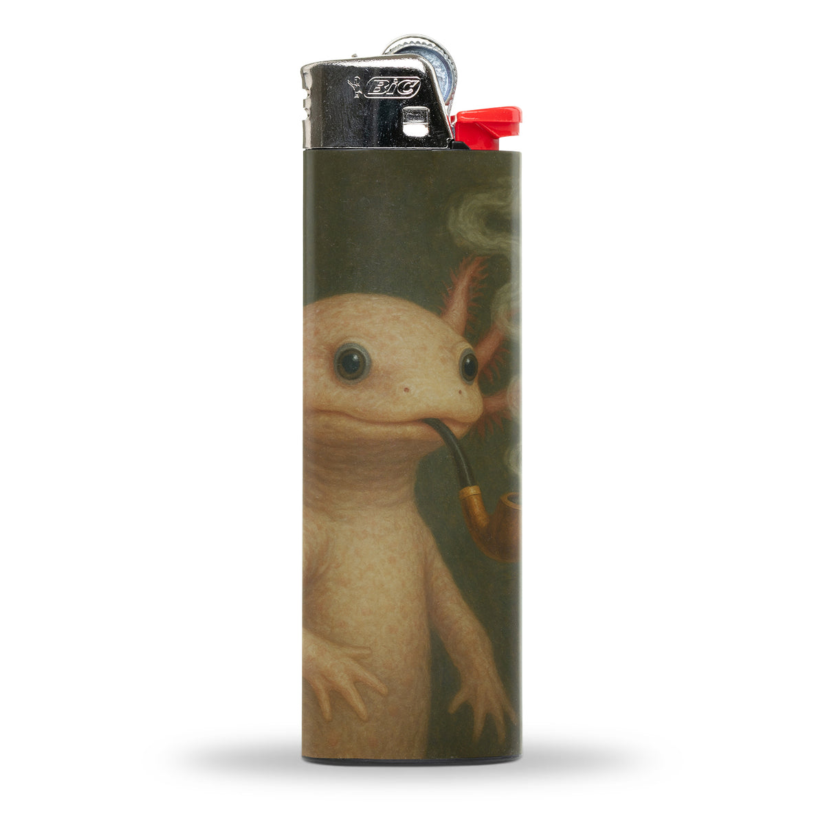 Axolotl with a Pipe Lighter – Shady Front