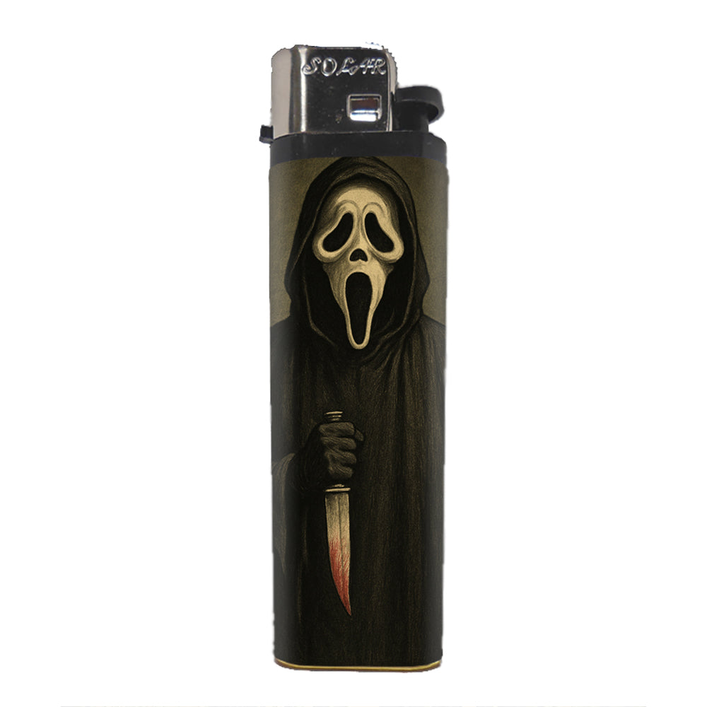 Ghostface Awaits Basic Lighter – Shady Front