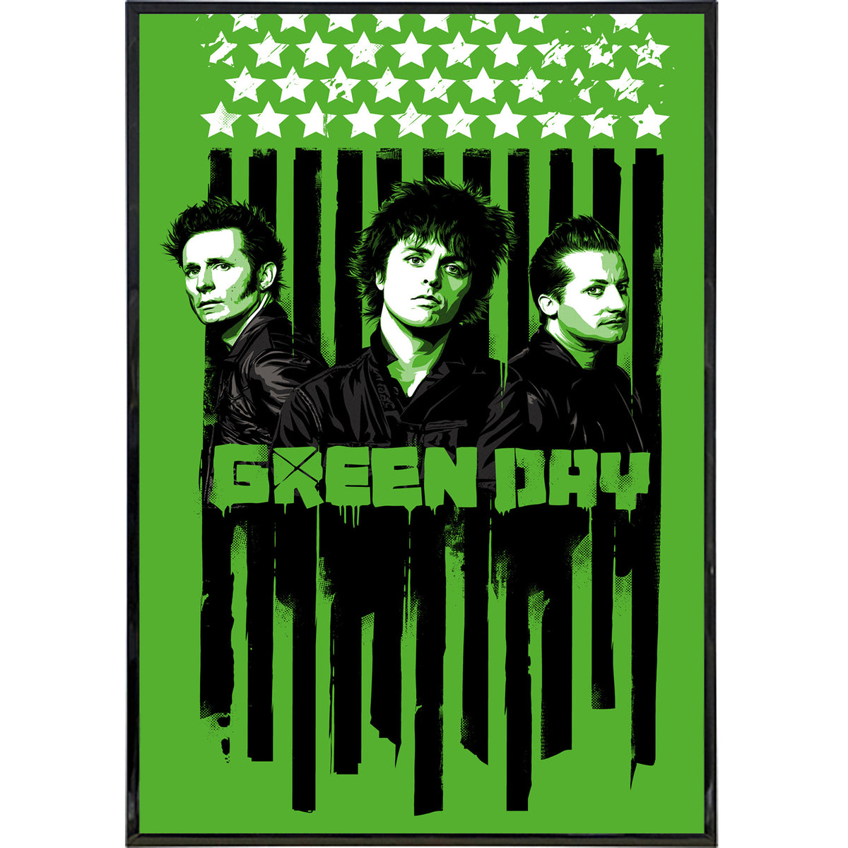 Green Day Poster Print – Shady Front