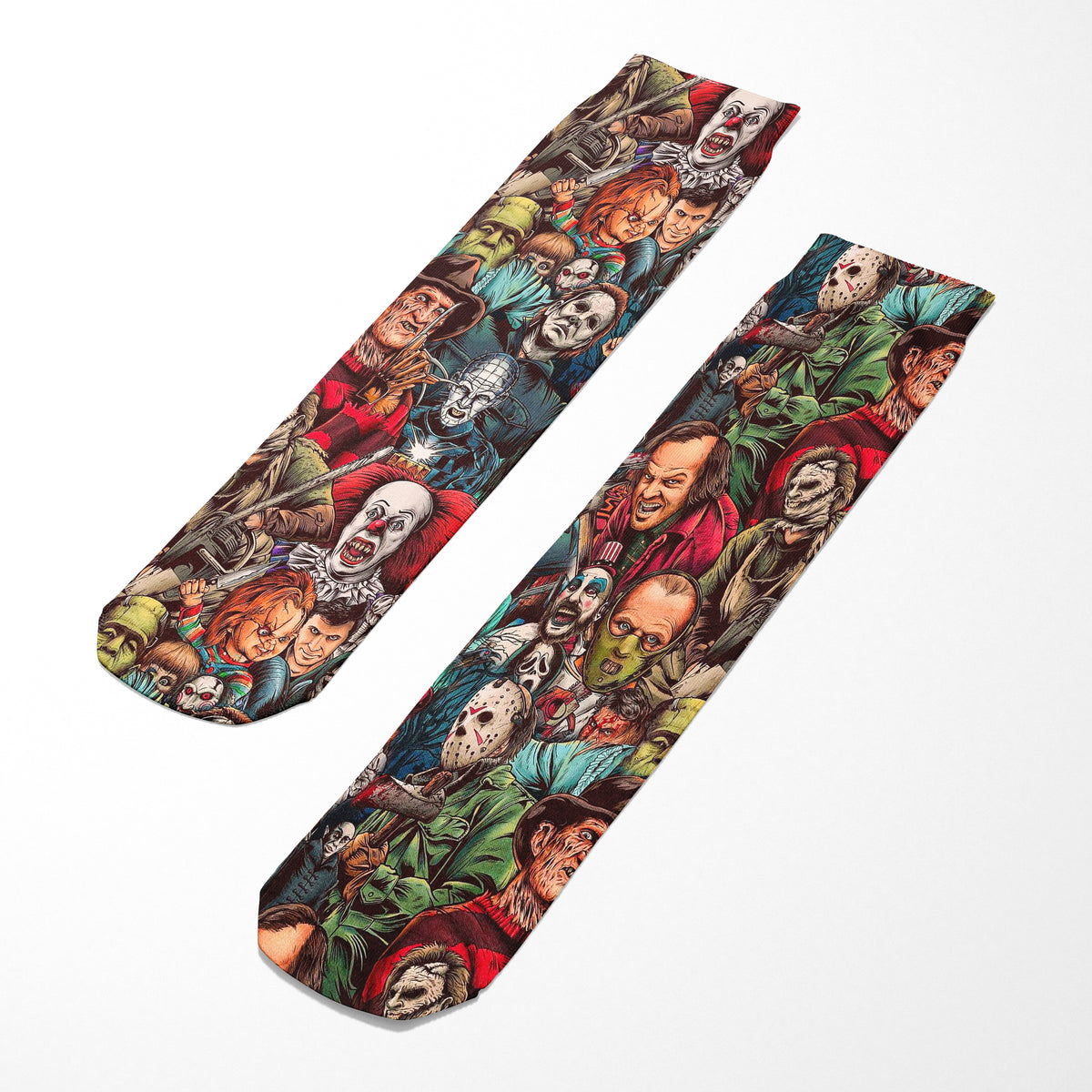 Horror Collage Socks – Shady Front