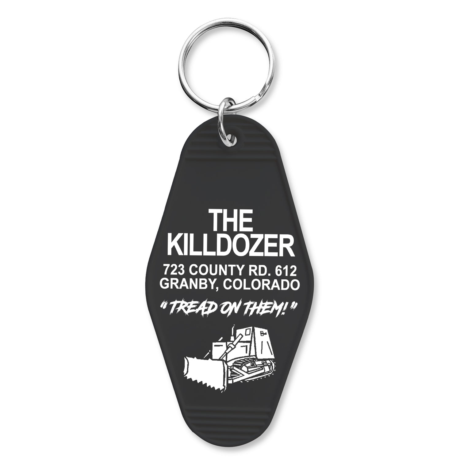 Killdozer Tread on Them Keychain – Shady Front