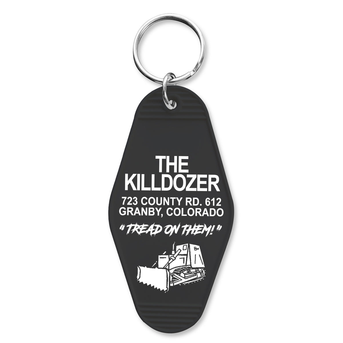 Killdozer Tread on Them Keychain – Shady Front
