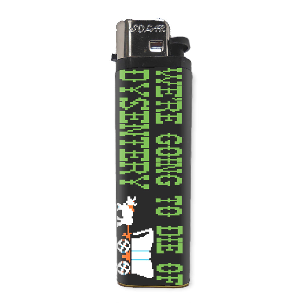 We're Going to Die of Dysentery "Oregon Trail" Basic Lighter – Shady Front