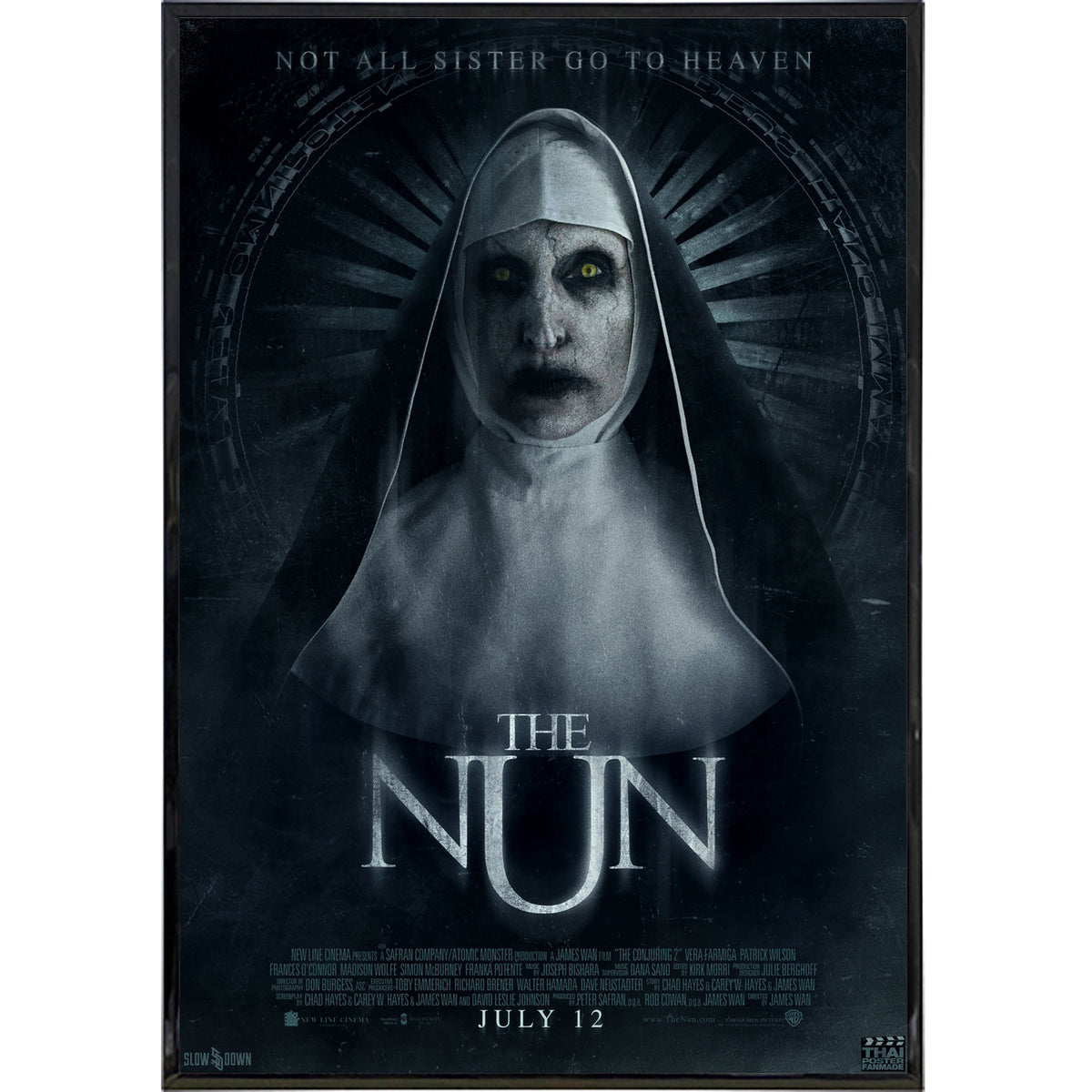 The Nun Film Poster Print – Shady Front
