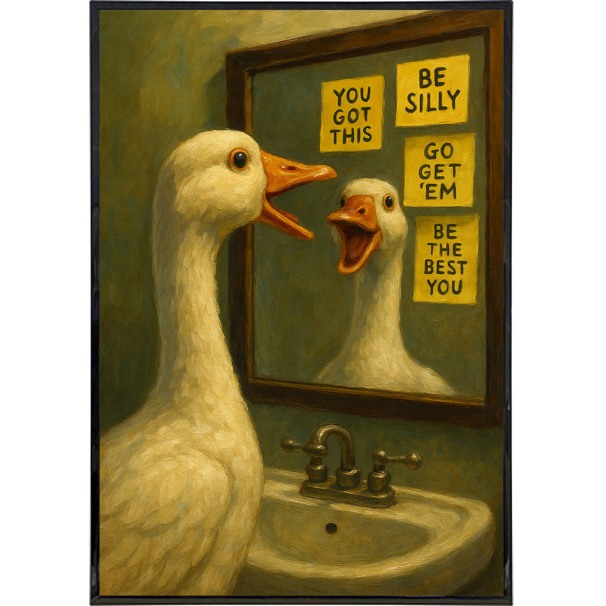 You Got This Ya Silly Goose Poster Print – Shady Front